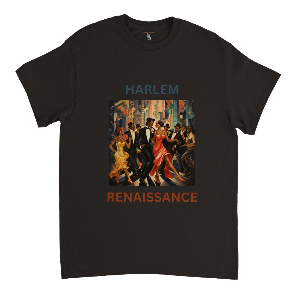 Harlem Renaissance Heritage Tee: Black History, Vintage Style, Cultural ...