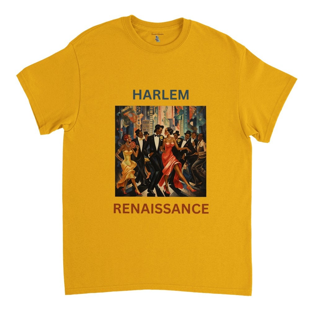 Harlem Renaissance Heritage Tee: Black History, Vintage Style, Cultural ...