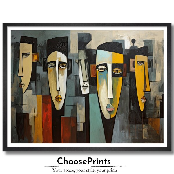 Cubism Art - Etsy