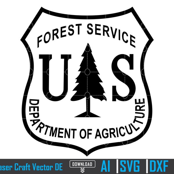 Forest Service Logo Svg - Etsy