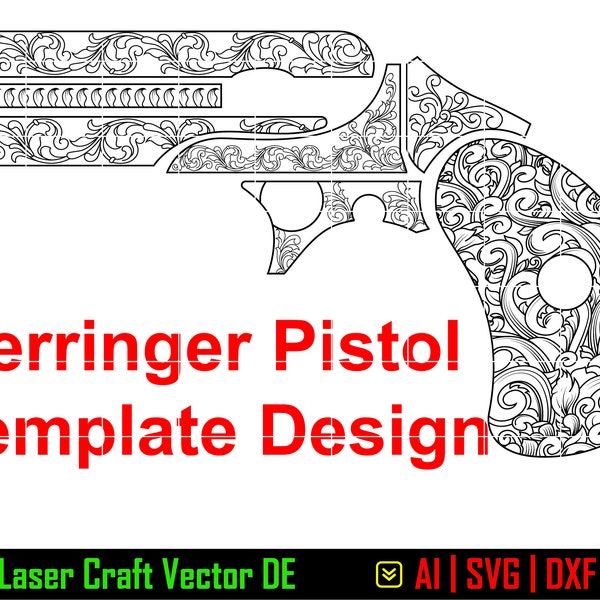 Firearm Laser Engraving Template - Etsy