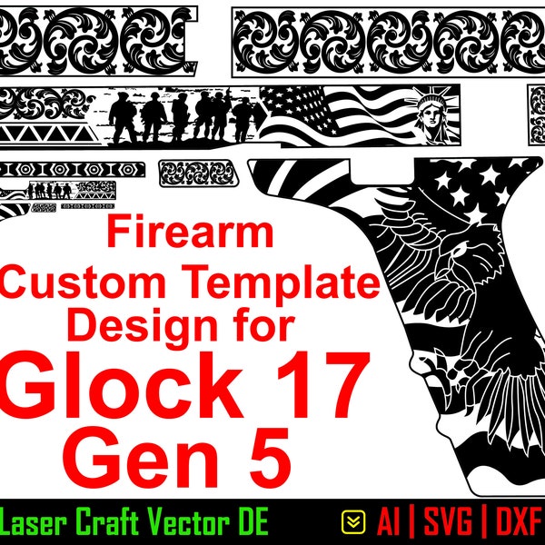 Firearm Laser Engraving Template - Etsy