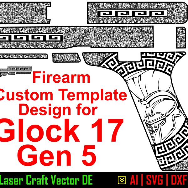Firearm Laser Engraving Template - Etsy
