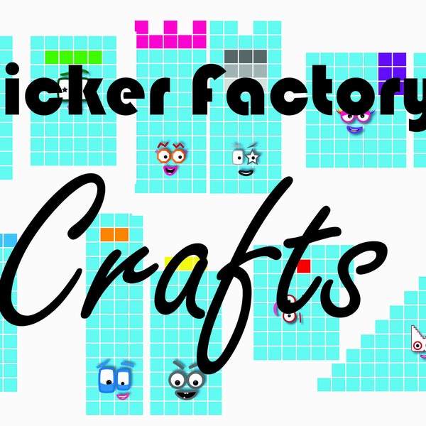Numberblocks - Etsy