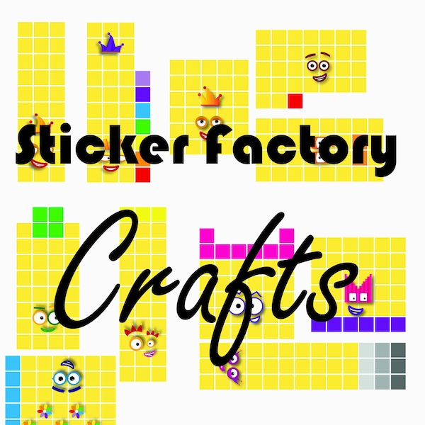 Numberblocks 31 40 - Etsy