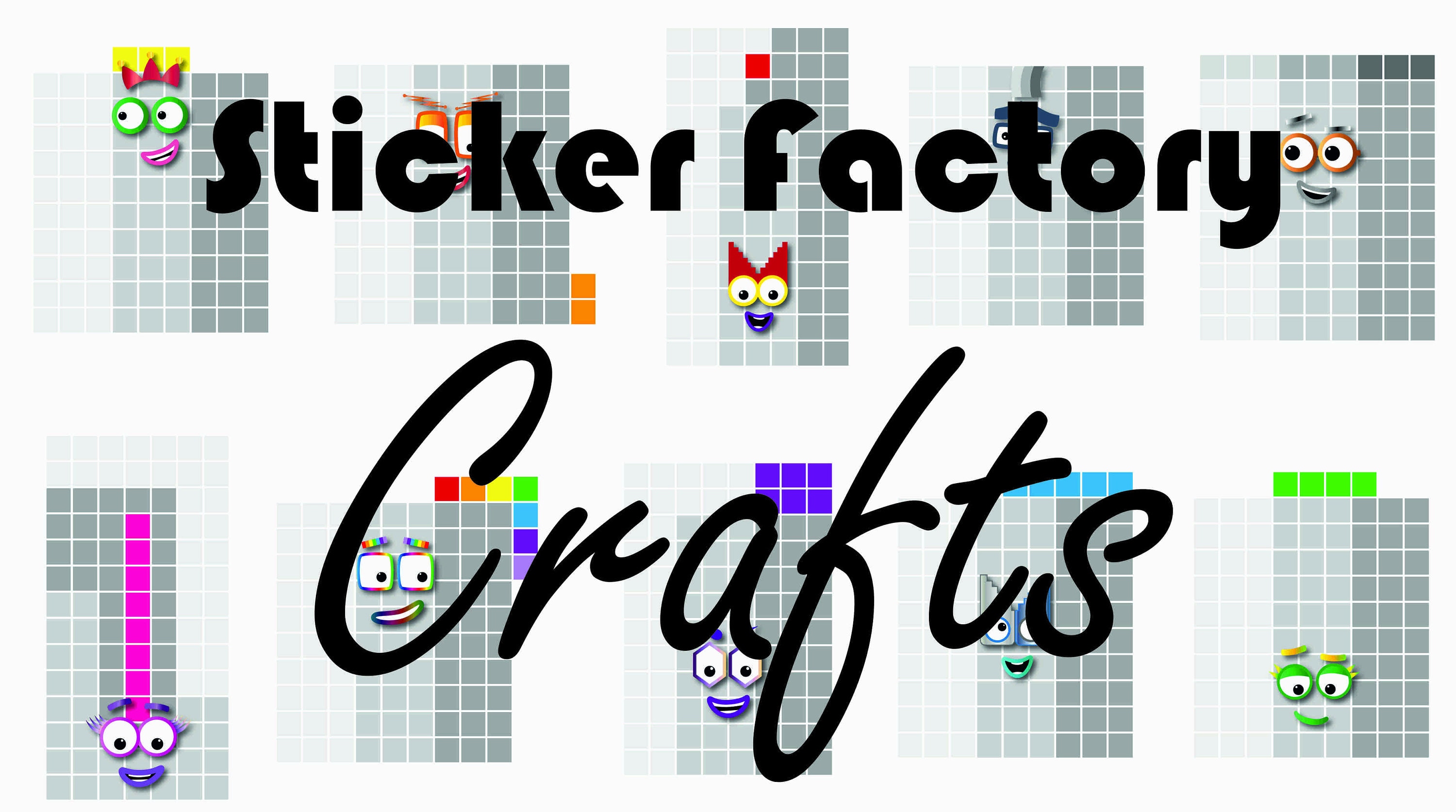 Print-at-home - Numberblocks 90 - 99 - Etsy