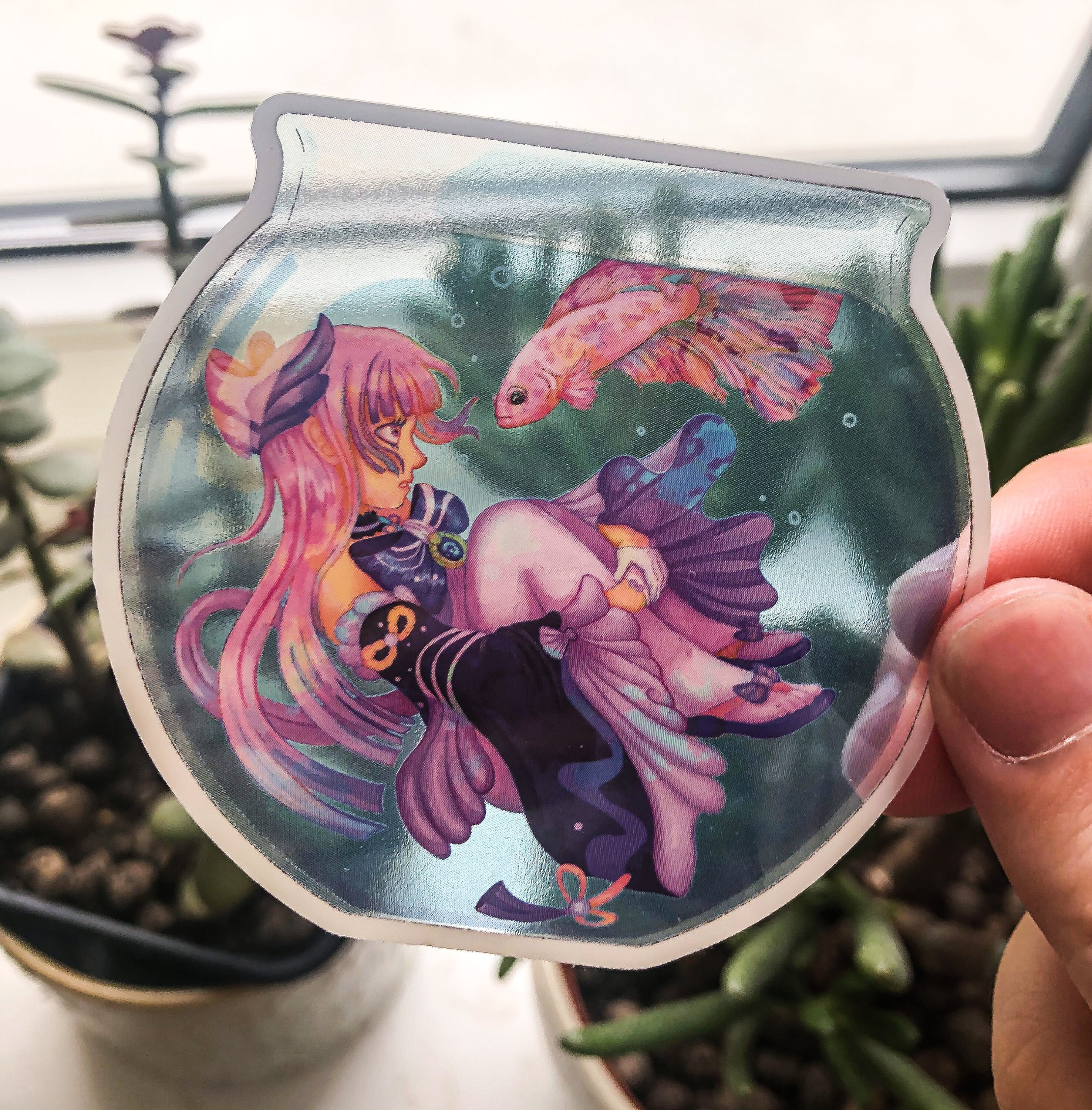 Sangonomiya Kokomi Genshin Impact Transparent Sticker - Etsy Australia