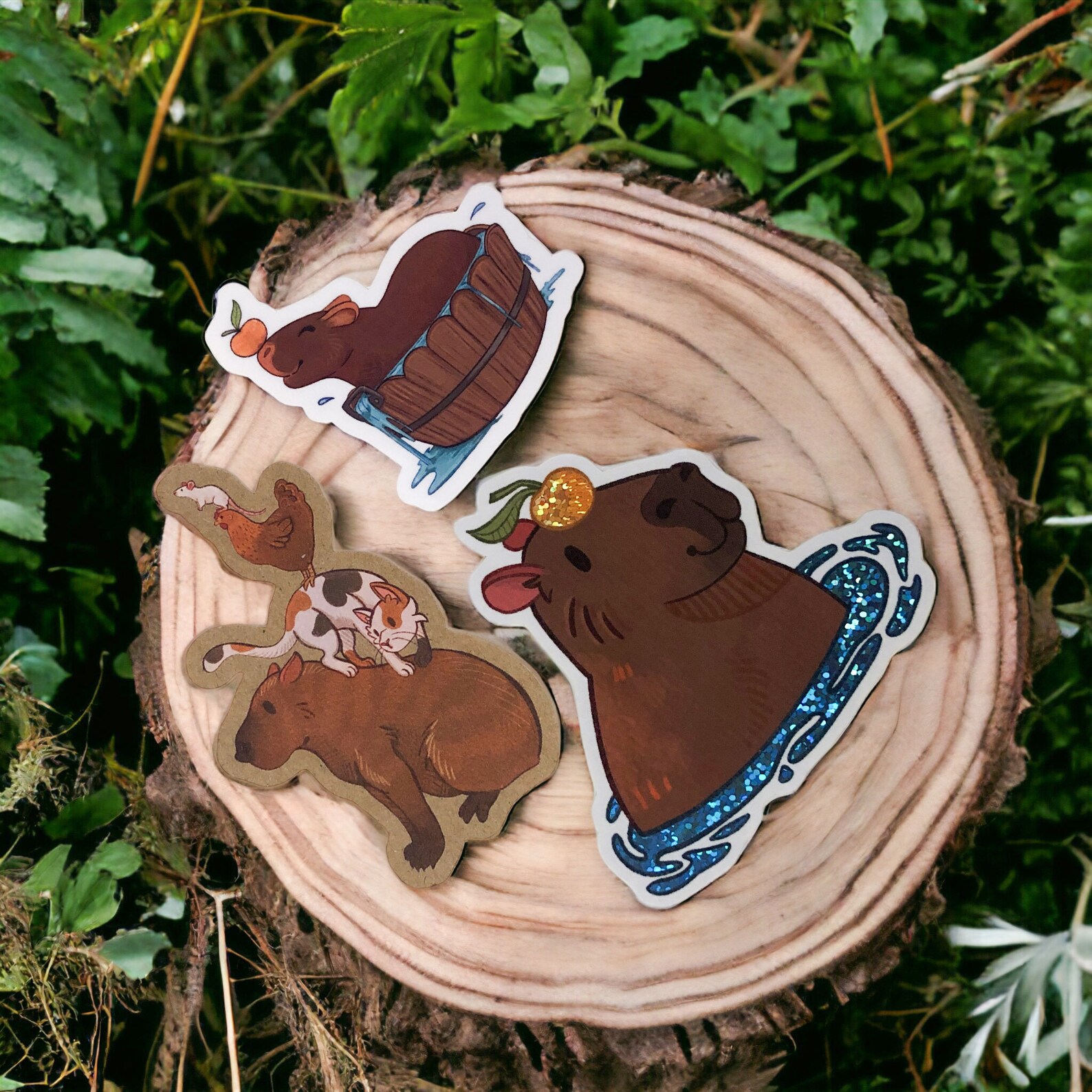 Capibara Stickers - Etsy