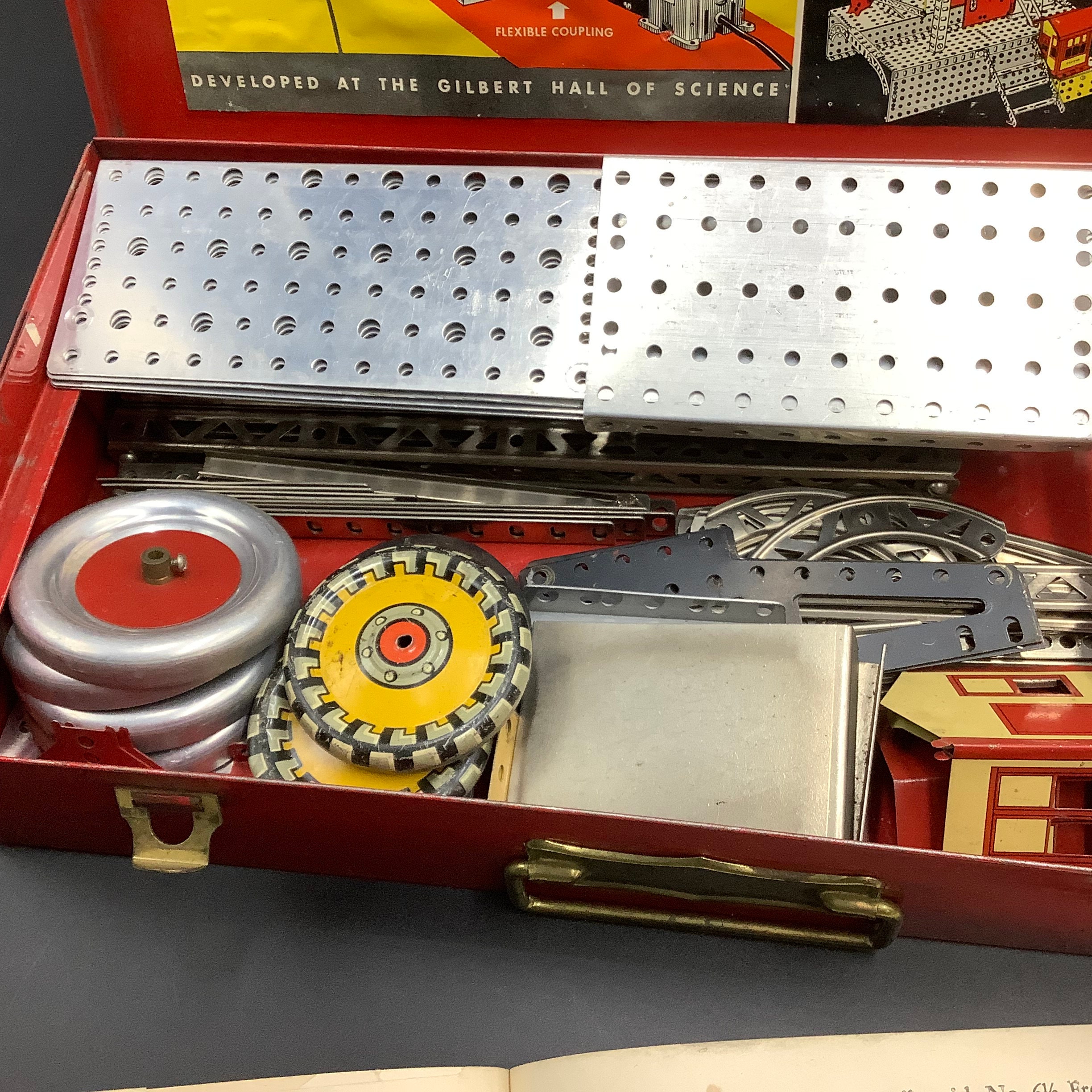 A.C. Gilbert Erector Set No. 6 1/2 With Instruction Book - Etsy