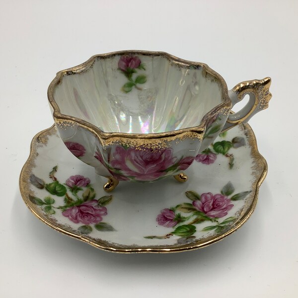 Footed Tea Cup - Etsy