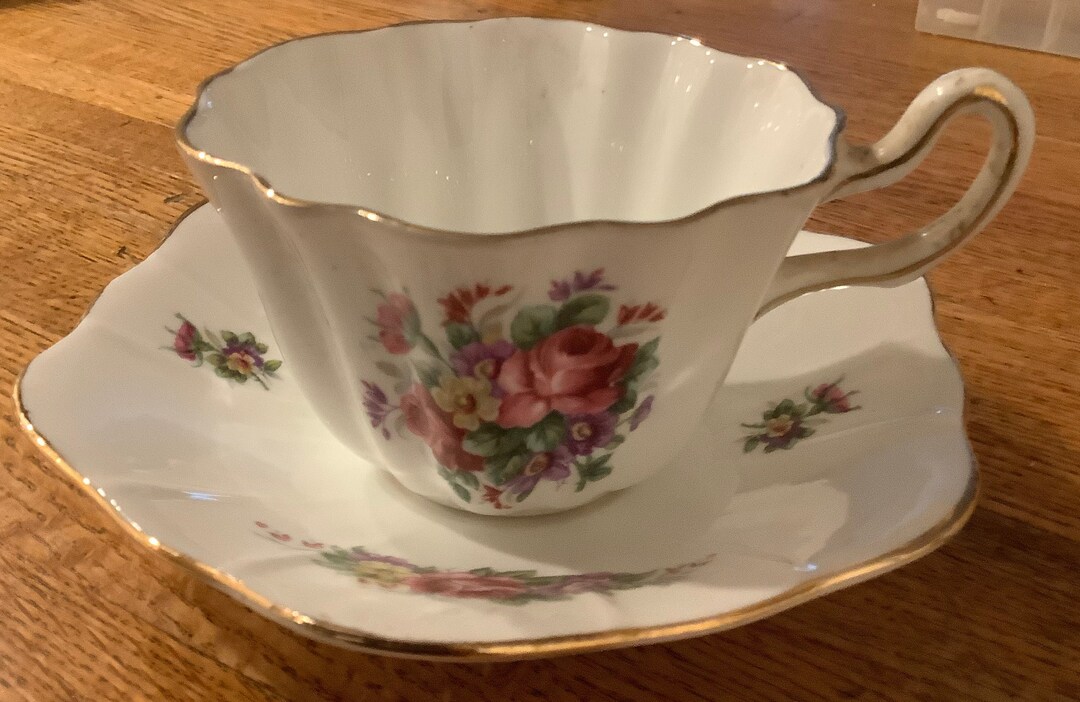 Vintage Royal Stevenson Bone China Tea Cup - Etsy