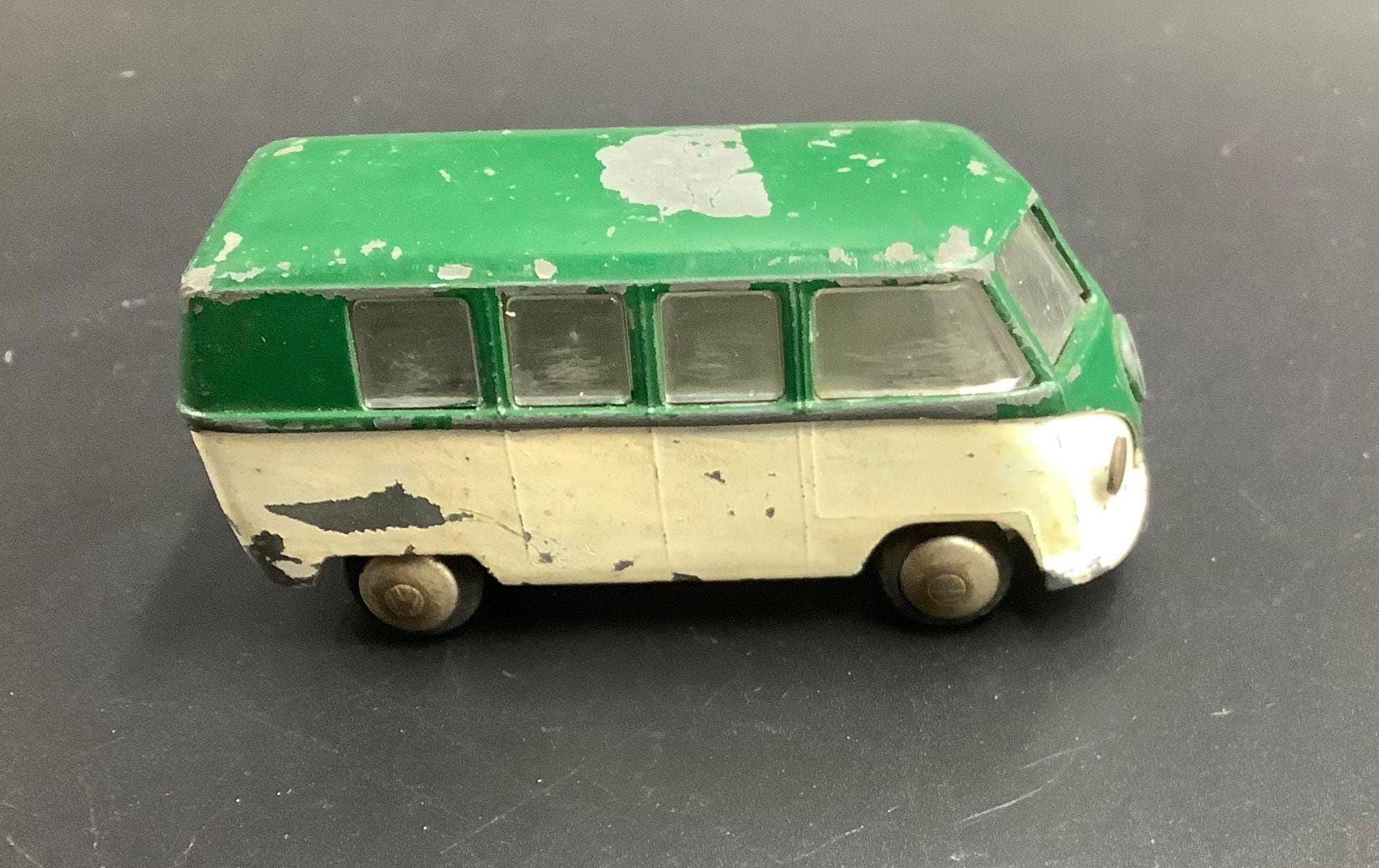 Vintage TEKNO VW Van Made in Denmark. Green and Beige. Good Condition ...