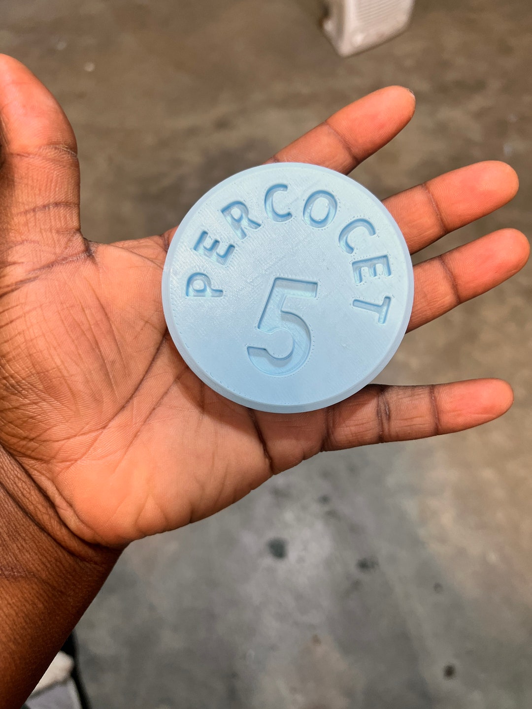 Perc Pill Giant Novelty Bar Plastic 3D Printed 5MG - Etsy