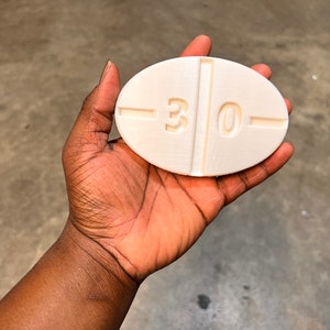 Adderall B974 Pill Giant Novelty Plastic 3D Printed 30MG - Etsy