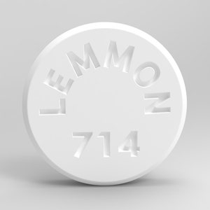 Quaalude Lemmon Pill Giant Novelty Bar Plastic 3D Printed 300MG - Etsy