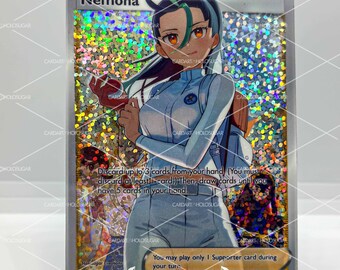Miriam-1 Full Holographic Holo Custom Trainer Card - Etsy