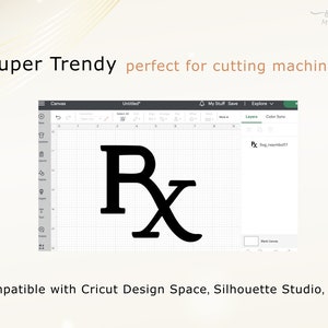 Rx SVG Rx Symbol Svg Pharmacy Symbol Svg Cut Files Svg for Cricut ...