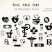 Medical Icons SVG Medical Svg Bundle Doctor Svg Bundle Svg Cut Files ...