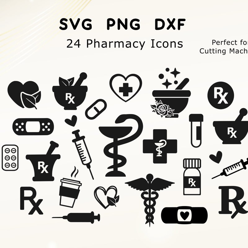 Pharmacy Logo Design - Etsy