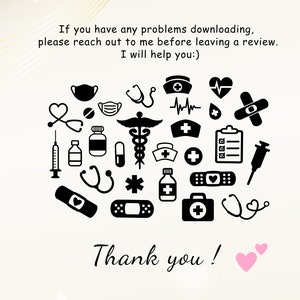 Medical Icons SVG Medical Svg Bundle Doctor Svg Bundle Svg Cut Files ...