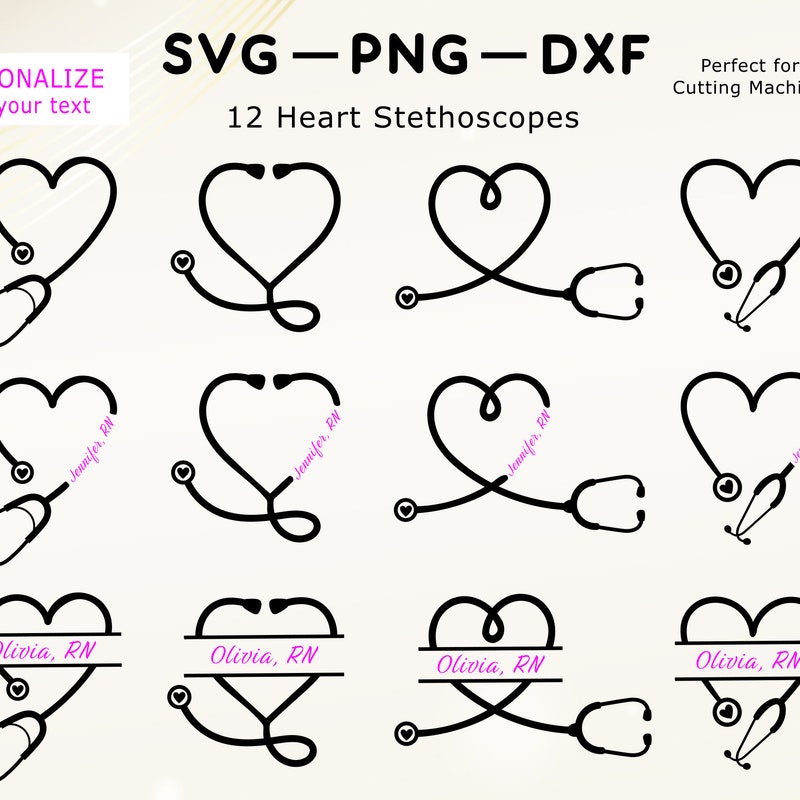 Svg Files Nurse Christmas - Etsy
