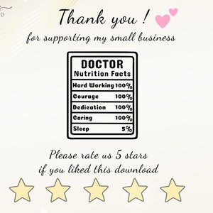 Doctor Svg Doctor Nutrition Facts Svg Doctor Wrap 16 Oz Glass Can Wrap ...