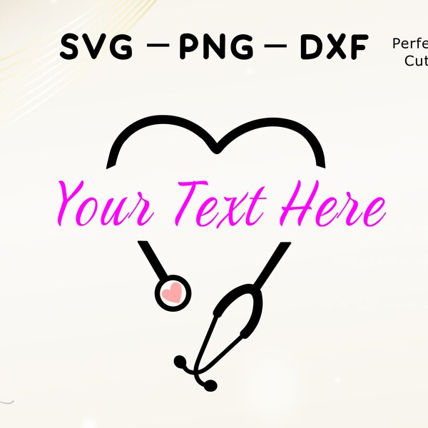 Stethoscope Monogram - Etsy