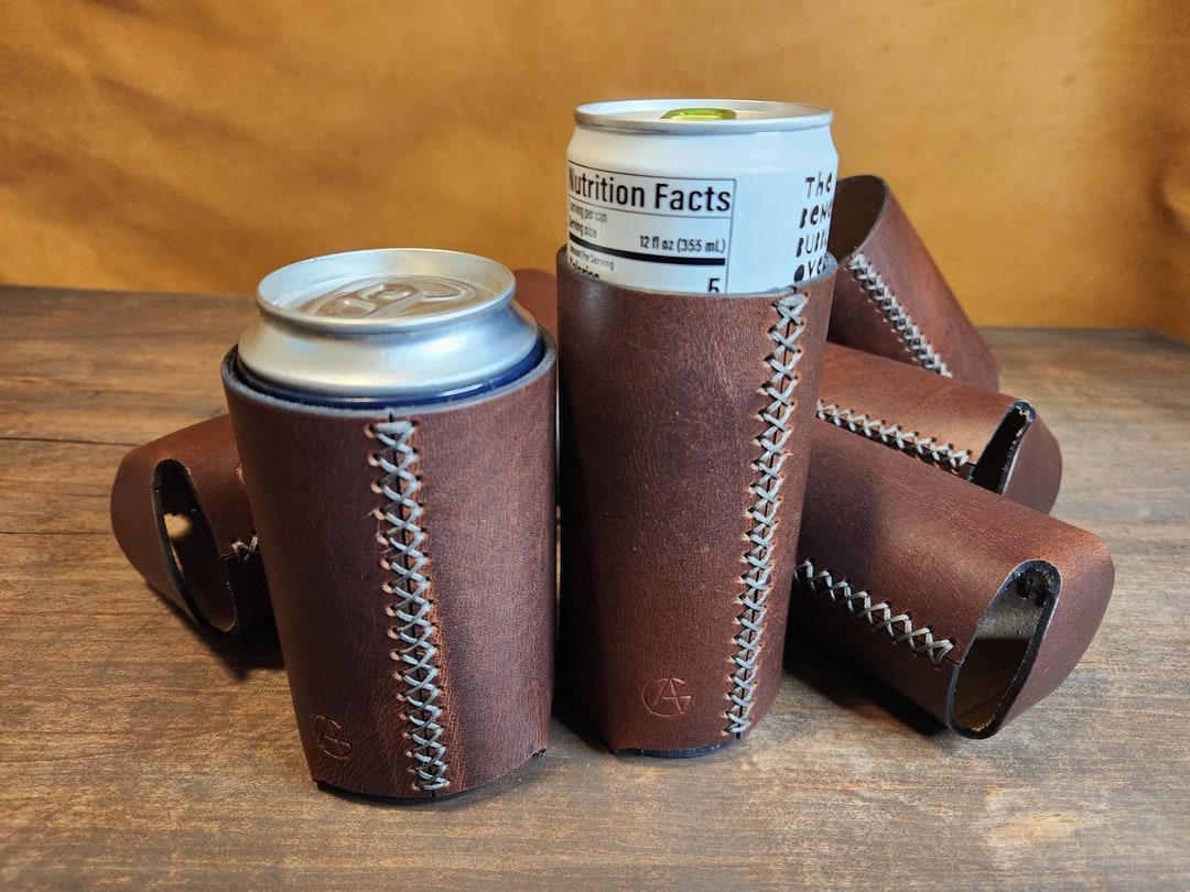 Can Holder Leather Template PDF 2 Sizes - Etsy
