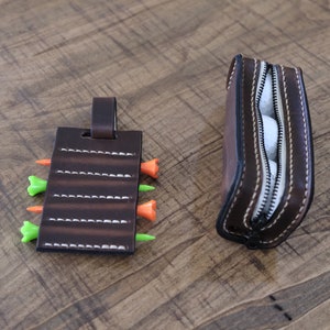 Handcrafted Leather Golf Ball Holder PDF Pattern Digital Download - Etsy