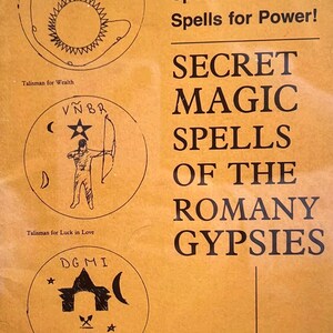 Secret Spells and Incantations From the Romany Gypsies - Etsy