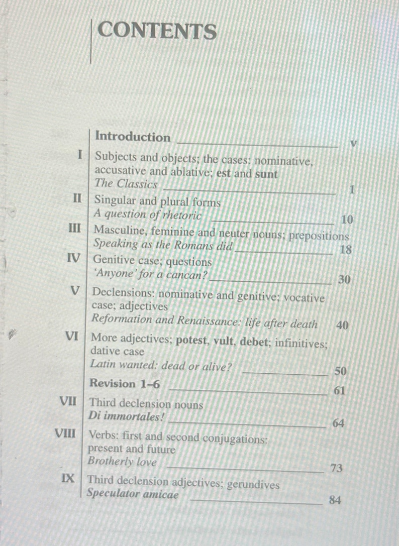 Teach Yourself: Latin 101 (for Beginners) - Etsy