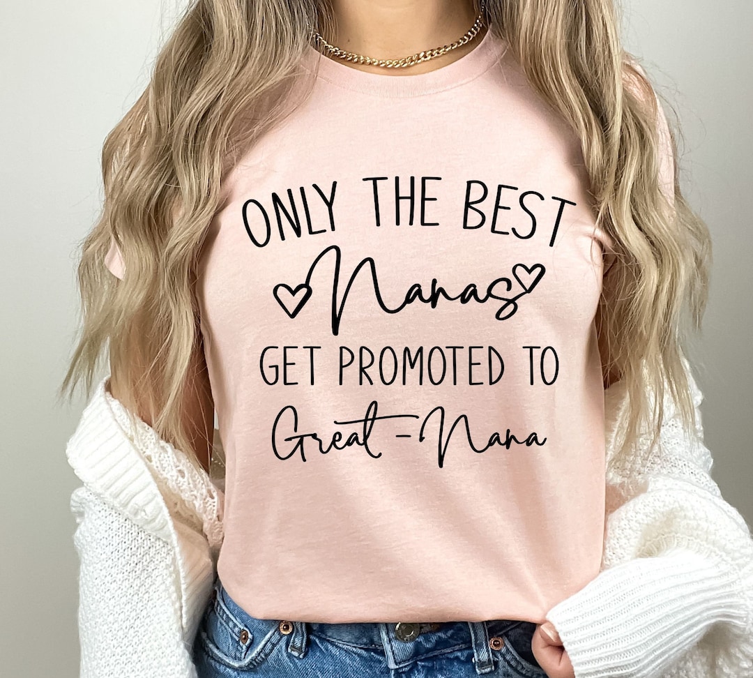 Promoted to Great-nana | Christmas Gift for Great| Nana | Pregnancy ...