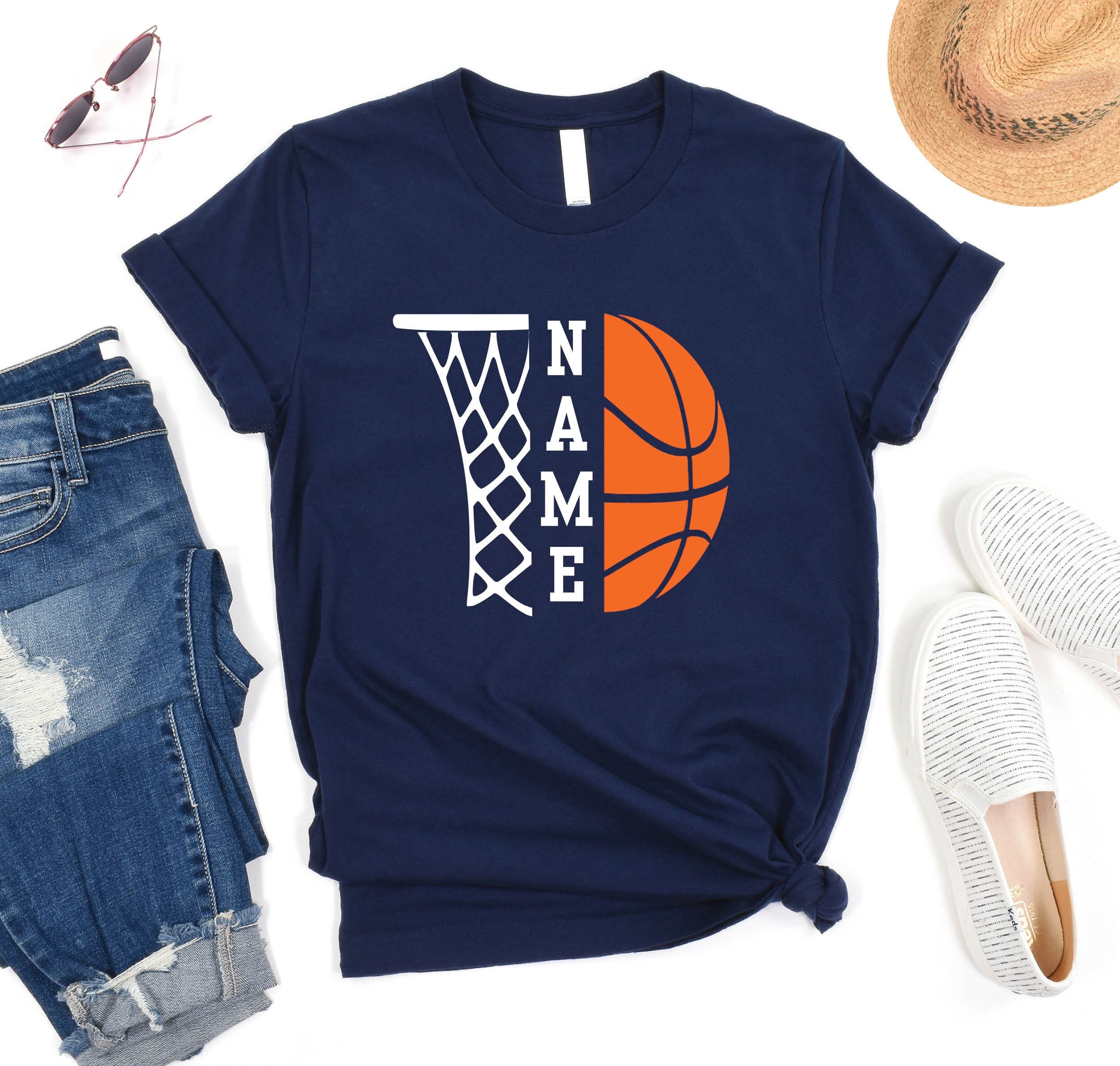 Customized Basketball Shirt Your Name Basketball Personalized ...