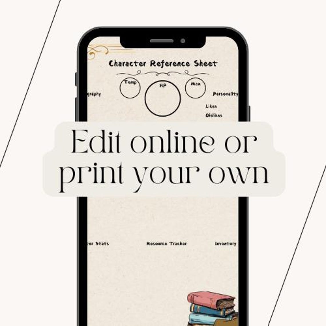Dungeons and Dragons Fillable Custom NPC Card Tracker, Dm/dungeons ...