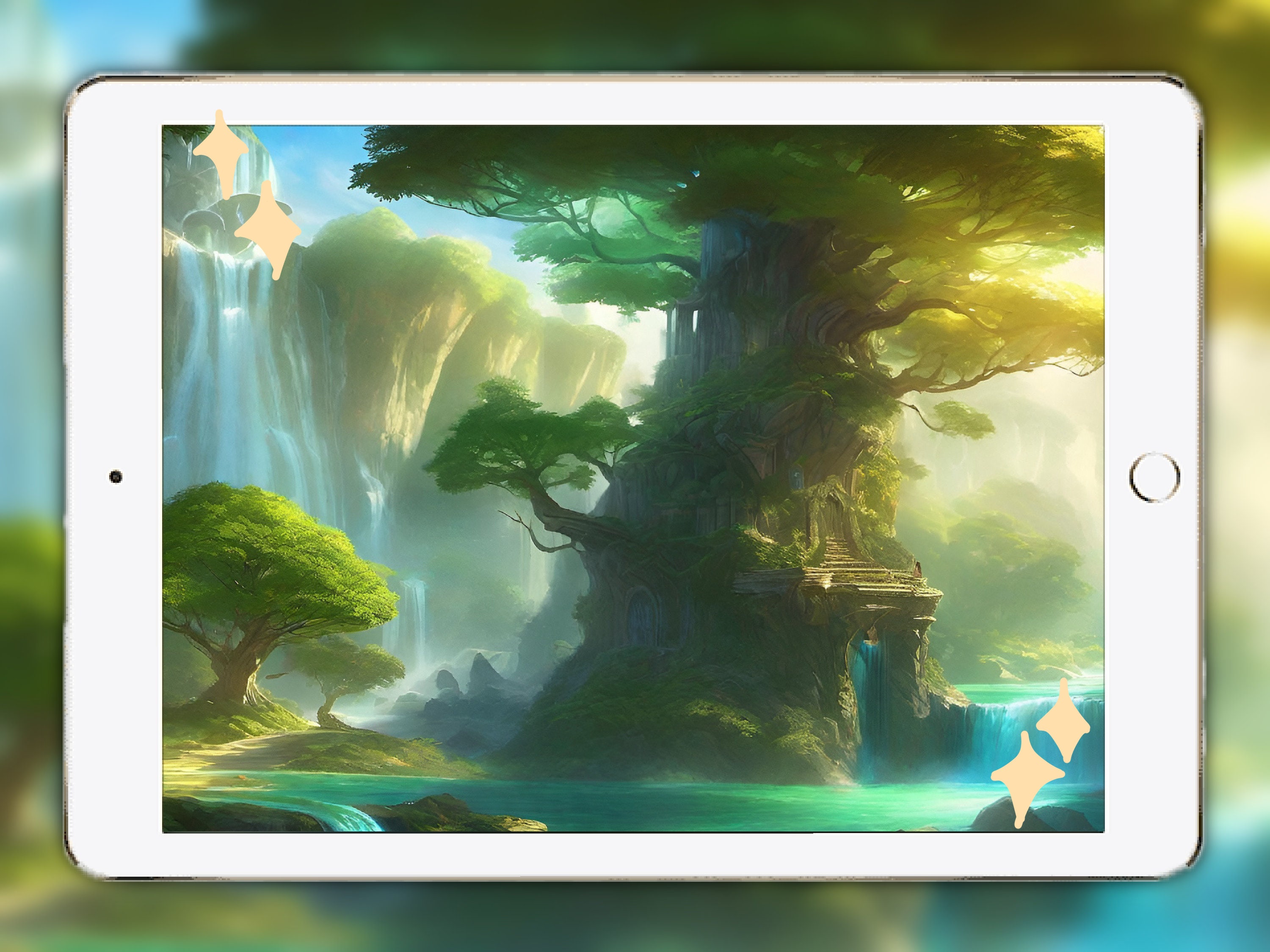 Fantasy Wallpaper Inspired by Dnd and Elder Scrolls, 4k High Definition ...