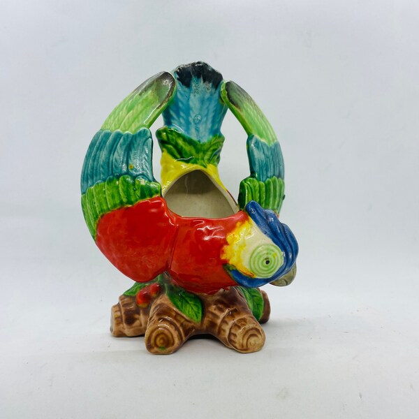 Parrot Planter - Etsy