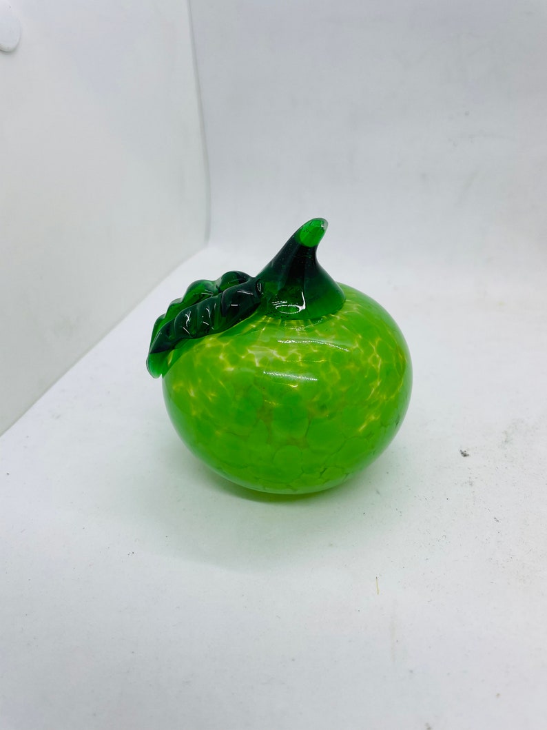 Glass Fruit, Murano Glass Style, Set of 4: Apples and Pumpkin - Etsy