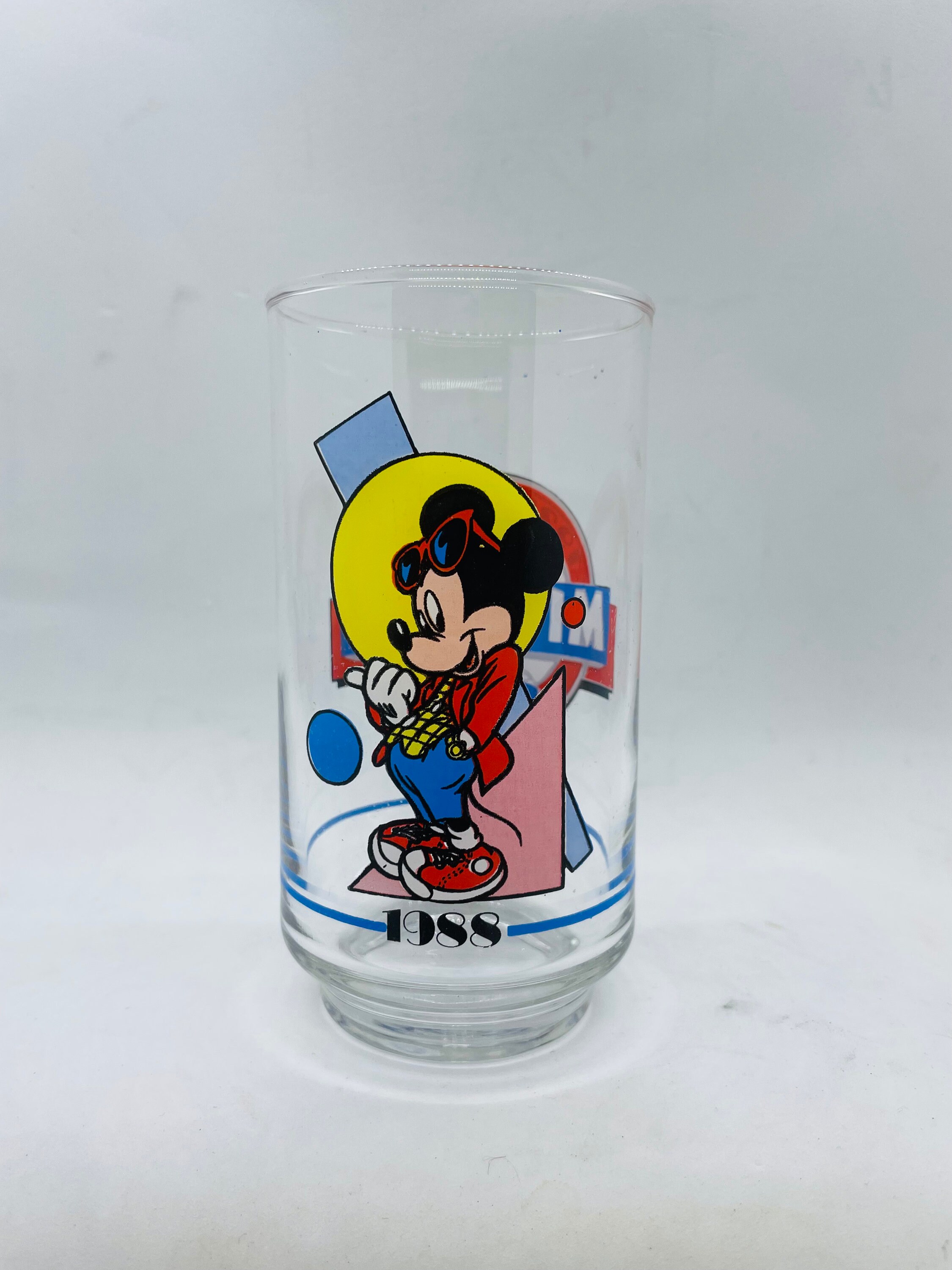 Mickey Mouse 60th Anniversary Drinking Glasses, 1988 Set of 3 - Etsy