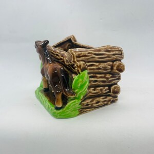 SHAFFORD HORSE PLANTER, Hand Painted, Desk Accessory, Pony, Ceramic - Etsy