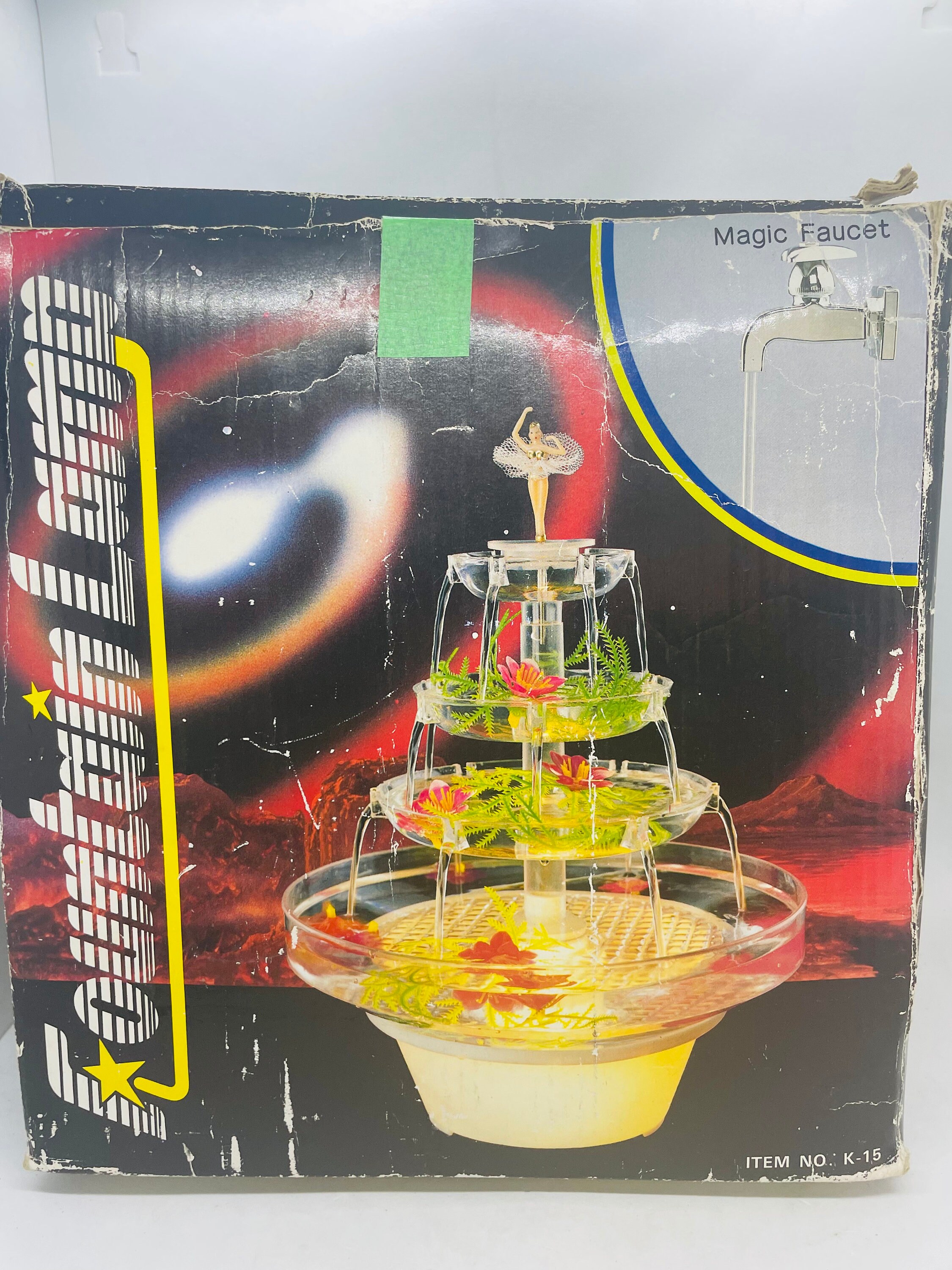 In Box Light up Water Fountain With Magic Faucet Top - Etsy