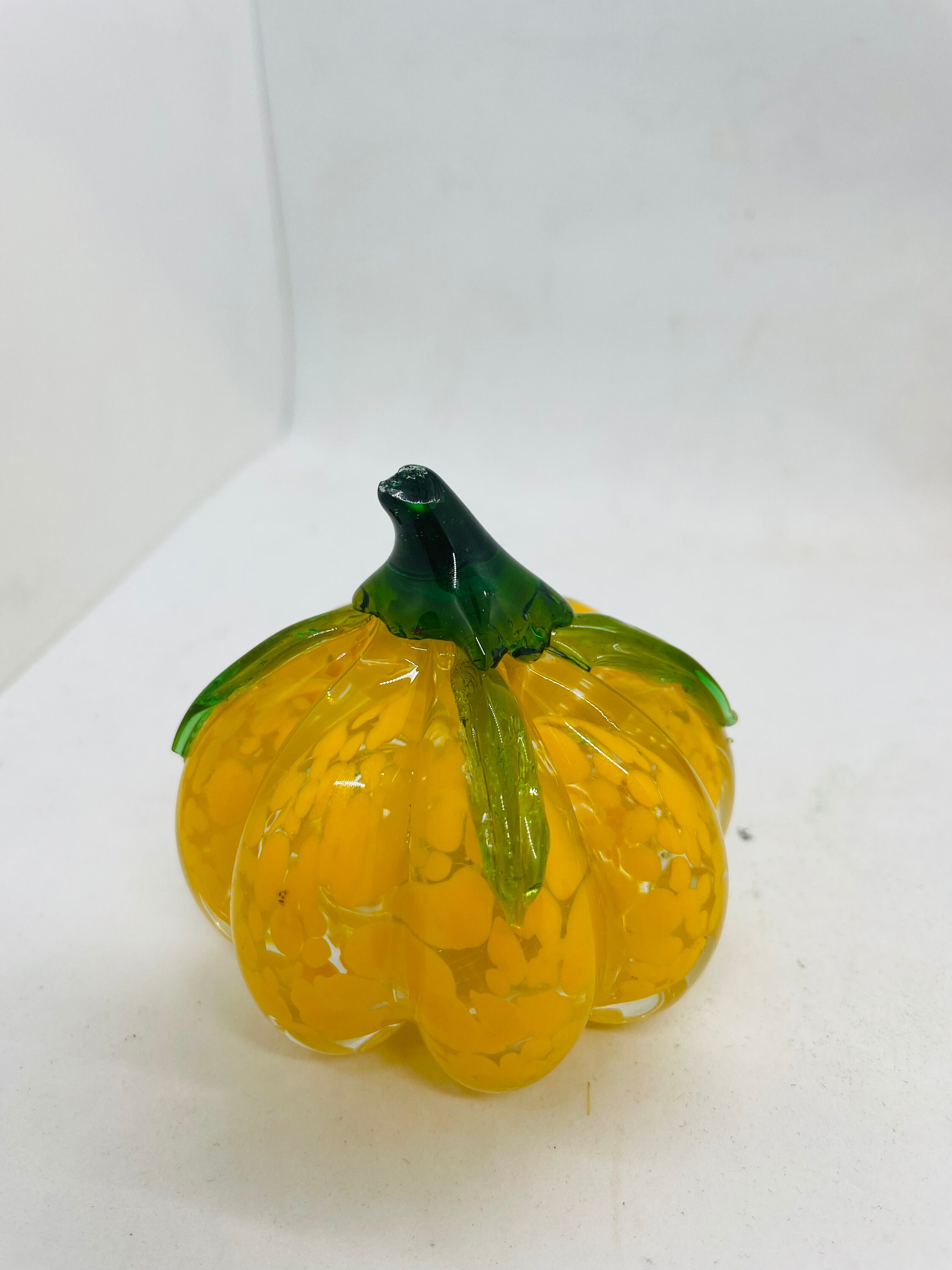 Glass Fruit, Murano Glass Style, Set of 4: Apples and Pumpkin - Etsy