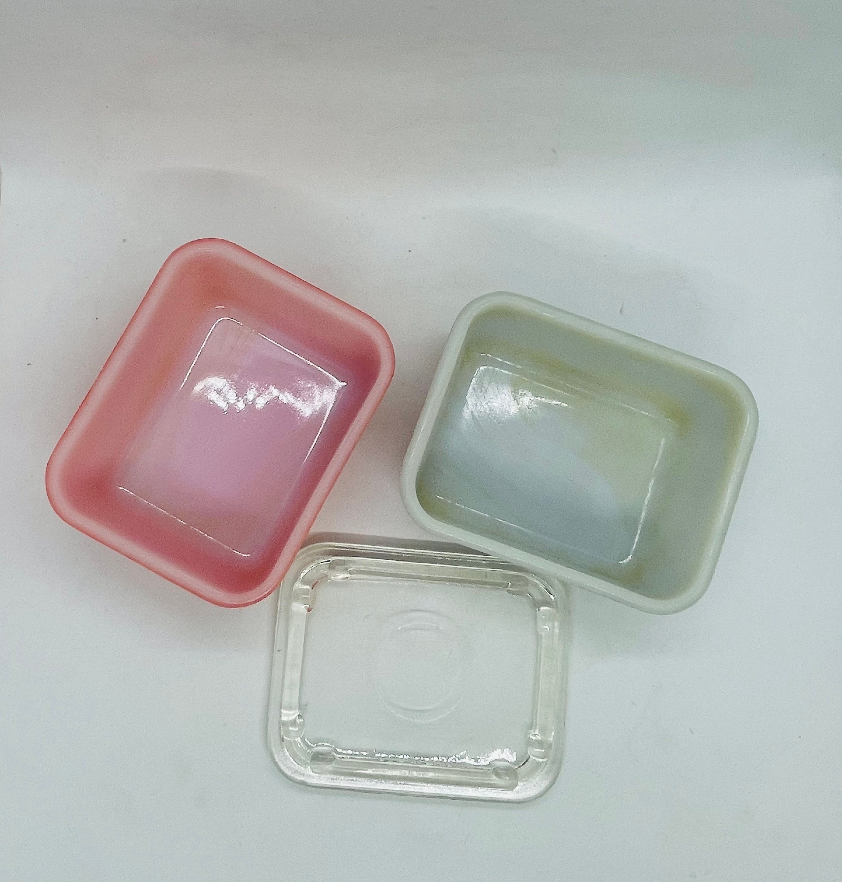 Mck 1940's REFRIGERATOR Food Savers Set of 3, Pre-date Pyrex - Etsy