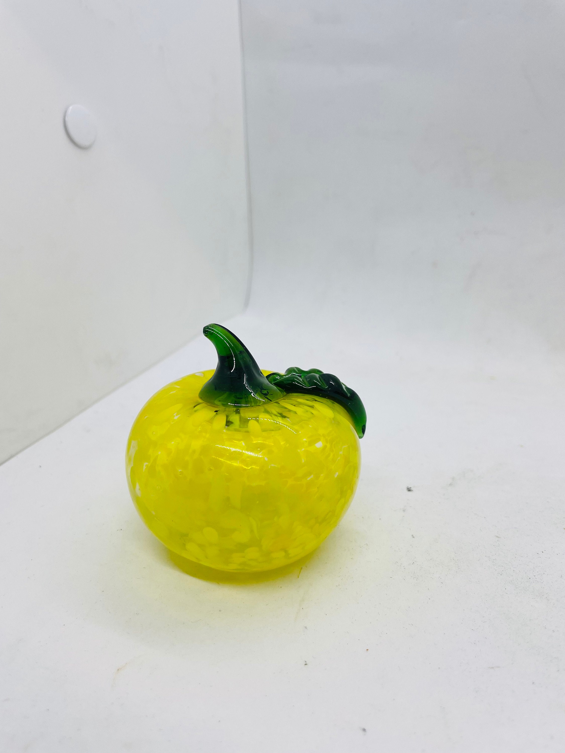 Glass Fruit, Murano Glass Style, Set of 4: Apples and Pumpkin - Etsy