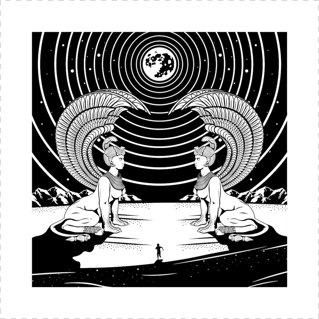 In the Presence of the Southern Oracle Canvas Print - Etsy