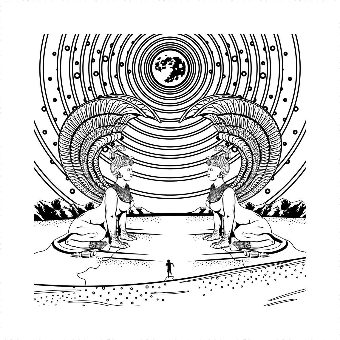 In the Presence of the Southern Oracle Canvas Print - Etsy