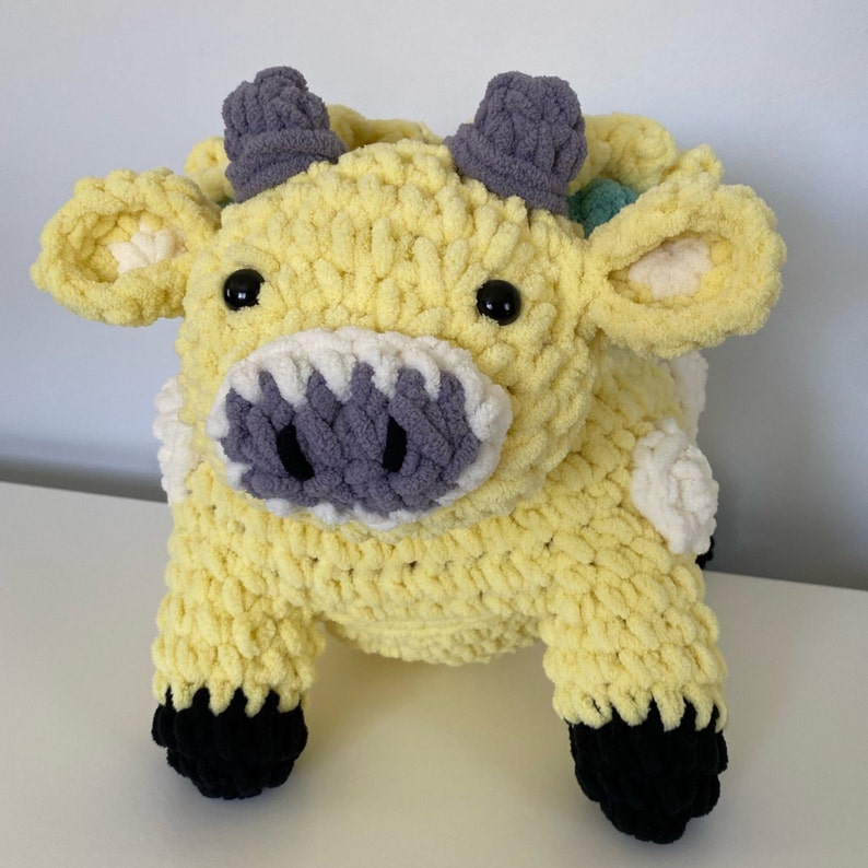 Moobloom & Mooshroom Crochet Patterns, Moobloom Crochet Pattern ...