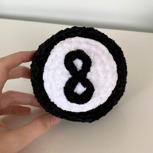 Crochet 8 Ball Pattern, Crochet Pattern, 8 Ball, Pattern Only, Eight ...