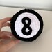Crochet 8 Ball Pattern, Crochet Pattern, 8 Ball, Pattern Only, Eight ...