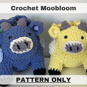 Moobloom Crochet Pattern, Crochet Moobloom Pattern, Crochet Pattern ...