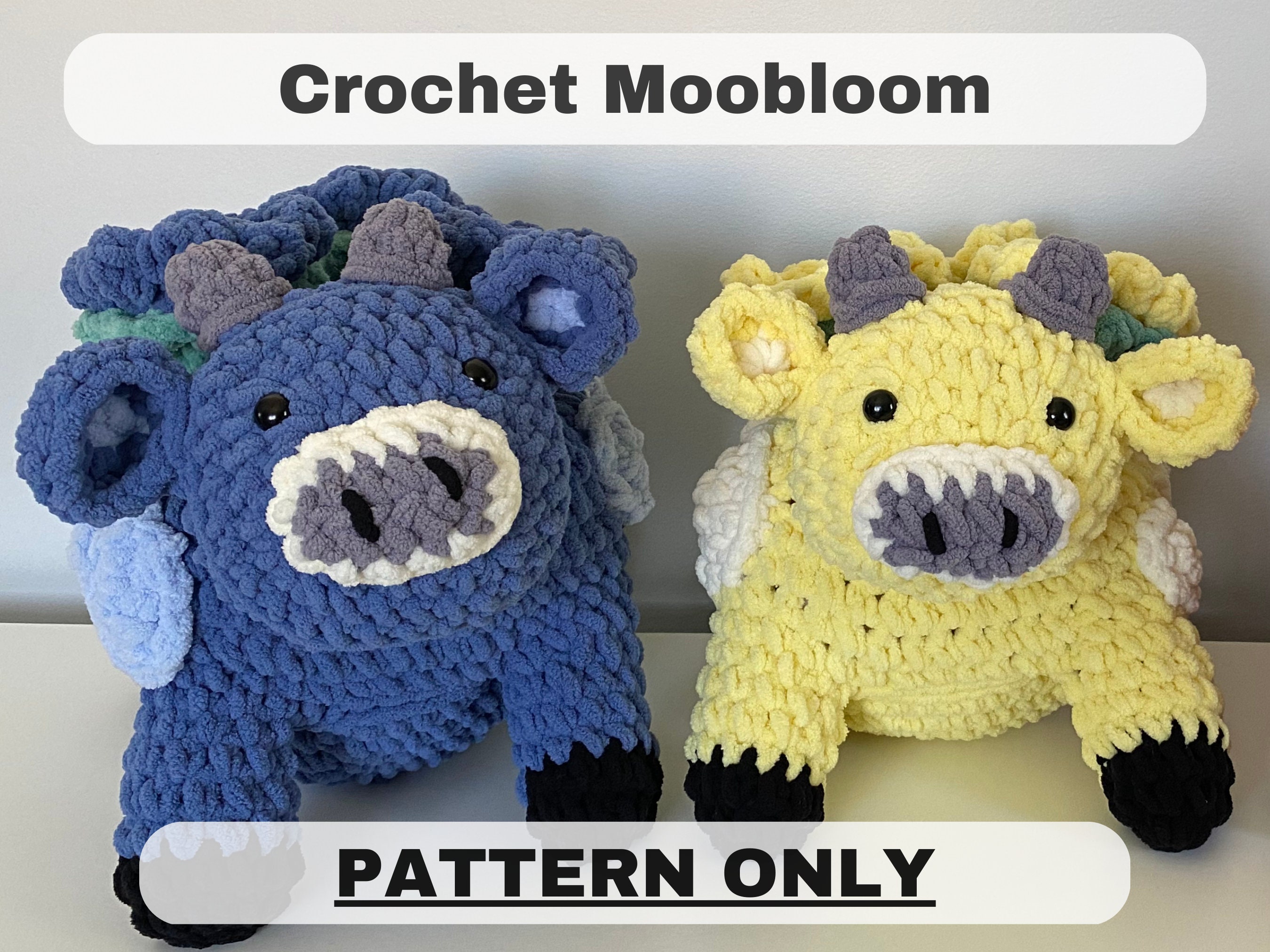 Moobloom Crochet Pattern Crochet Moobloom Pattern Crochet - Etsy